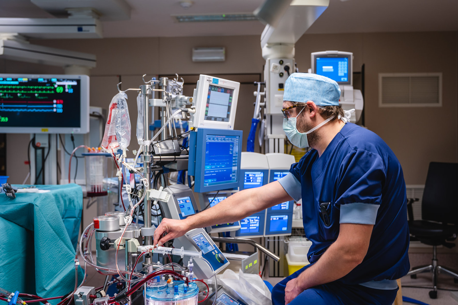 De dienst Perfusie - Cardiothoracale Chirurgie